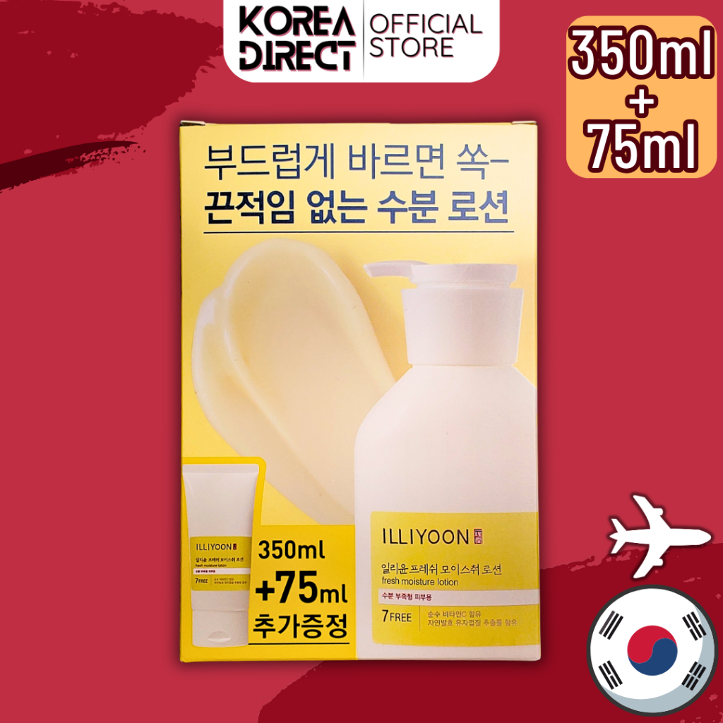 ILLIYOON Fresh Moisture Body Lotion 350ml + 75ml | Shopee Singapore