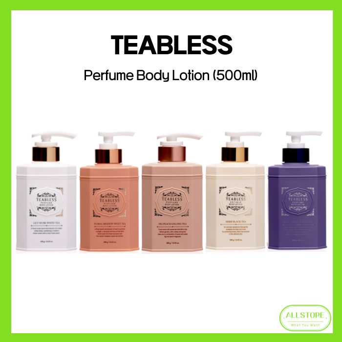 [Teabless] Perfume Body Lotion (500ml) | Shopee Singapore