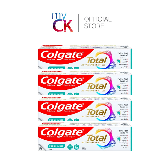 (Bundle of 4) Colgate Total 12 Toothpaste (150g) - ProClean / Fresh ...
