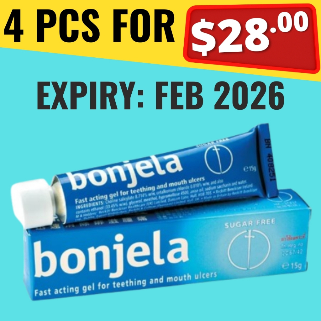 Bonjela Gel 15g for Teething & Mouth Ulcers | Shopee Singapore
