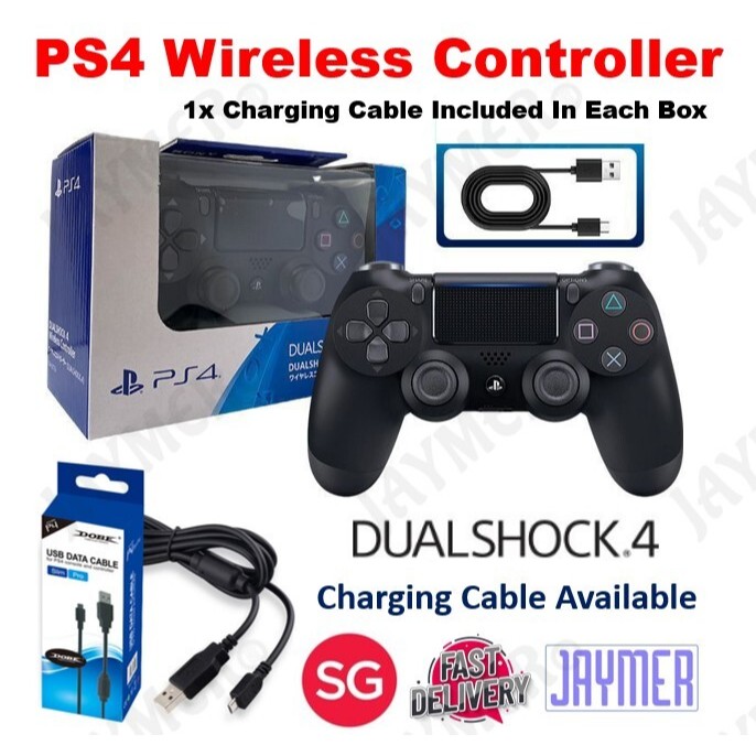 Sg Stock Ps4 Dualshock 4 Controller Wireless Bluetooth Compatible For Playstation 4 Game