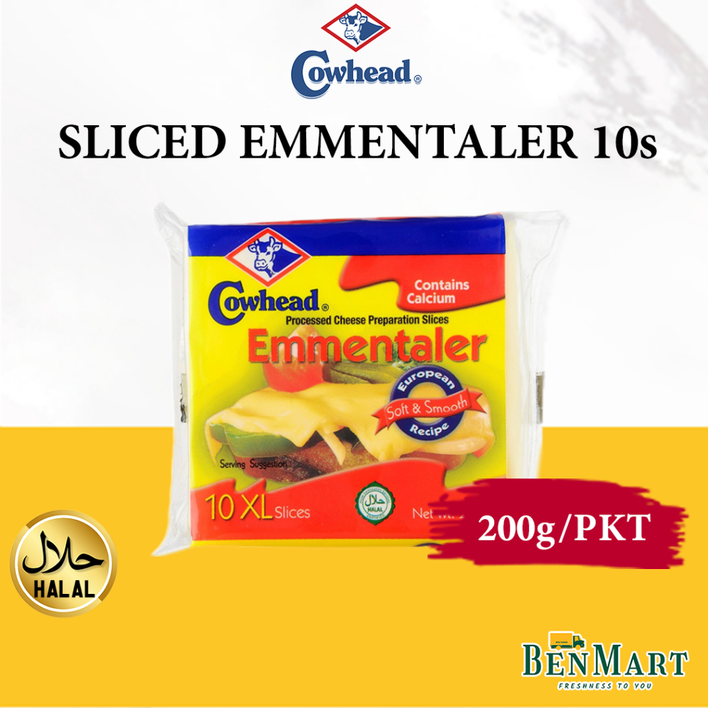 [BenMart Chill] Cowhead Cheese Slices - Original/Low Fat/Burger ...