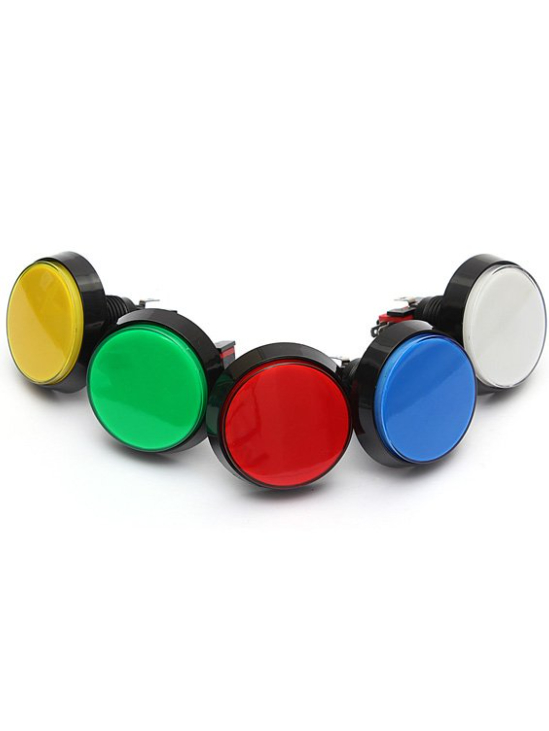 60mm Arcade Video Game Player Push Button Switch For Joystick DIY Parts ...
