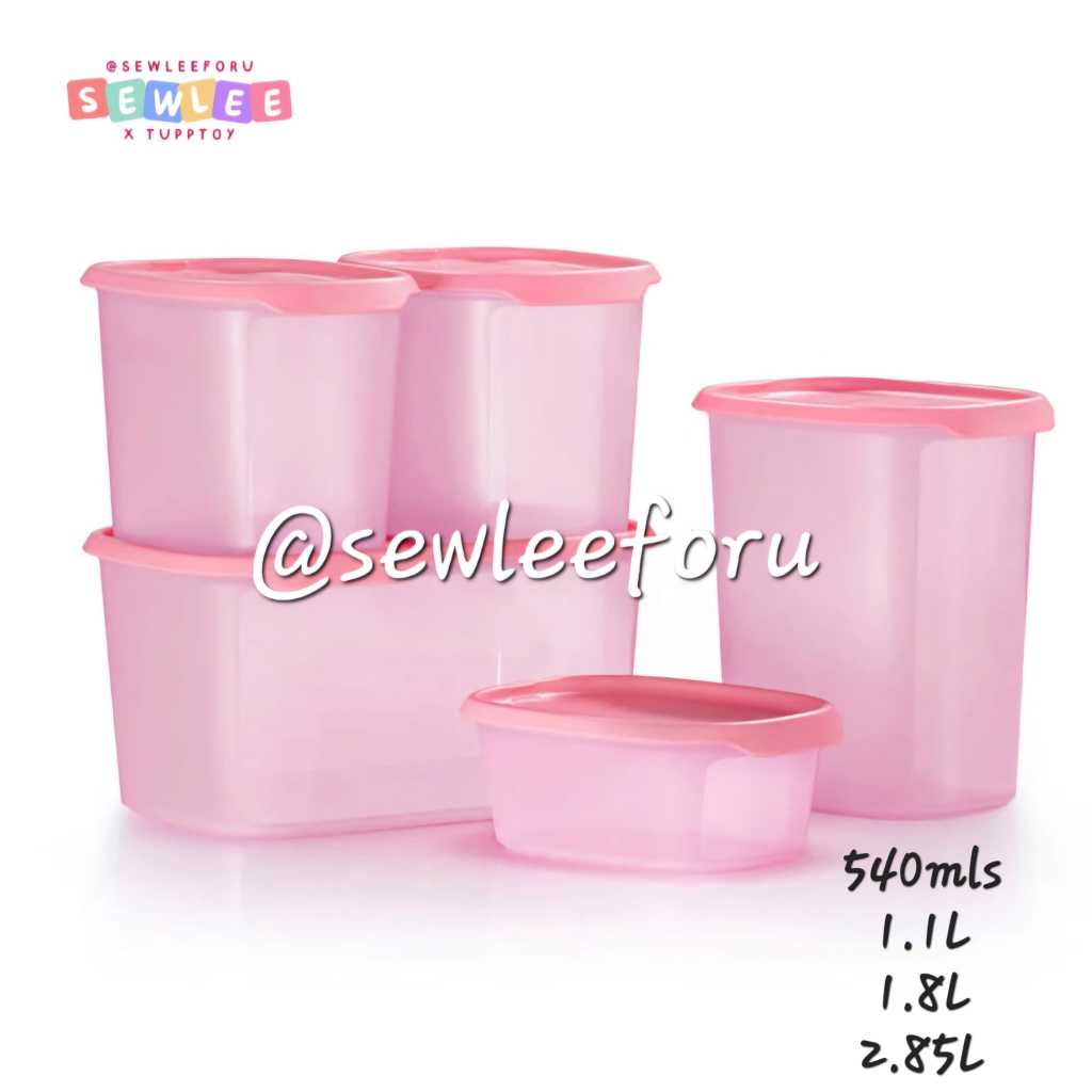 Tupperware One Touch Fresh 540ml/1.1L/1.8L/2.85L | Shopee Singapore