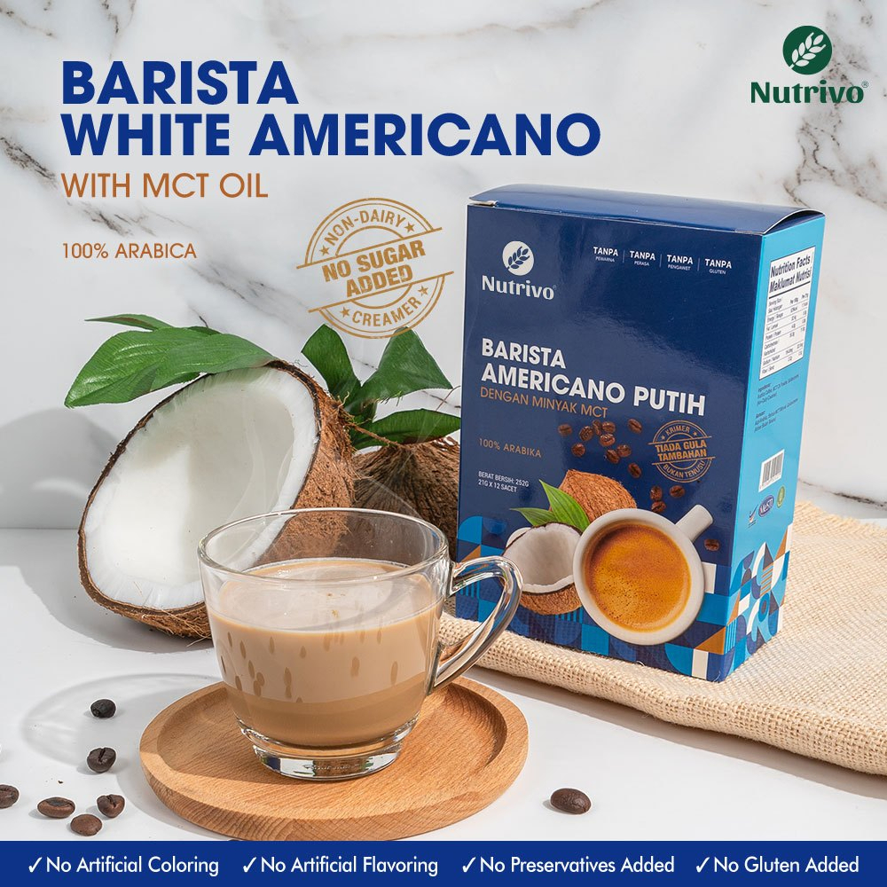 Nutrivo Barista White Americano and Products | Shopee Singapore