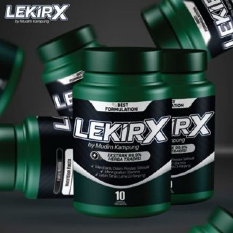 🔥READY STOCK🔥LEKIRX (BEST FORMULATION) 10 KAPSUL PER BOTOL | Shopee ...