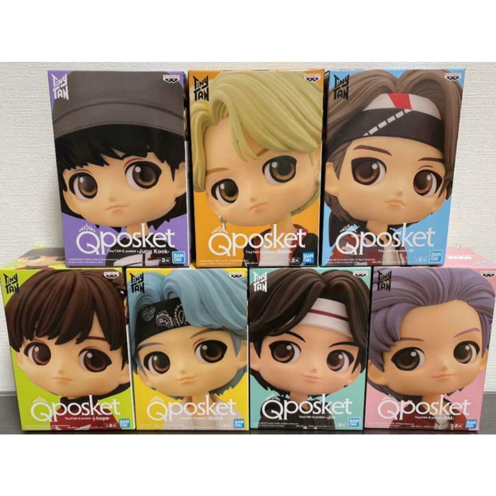 [SG] BANPRESTO Q Posket BTS TinyTAN Complete Set (A) | Shopee Singapore