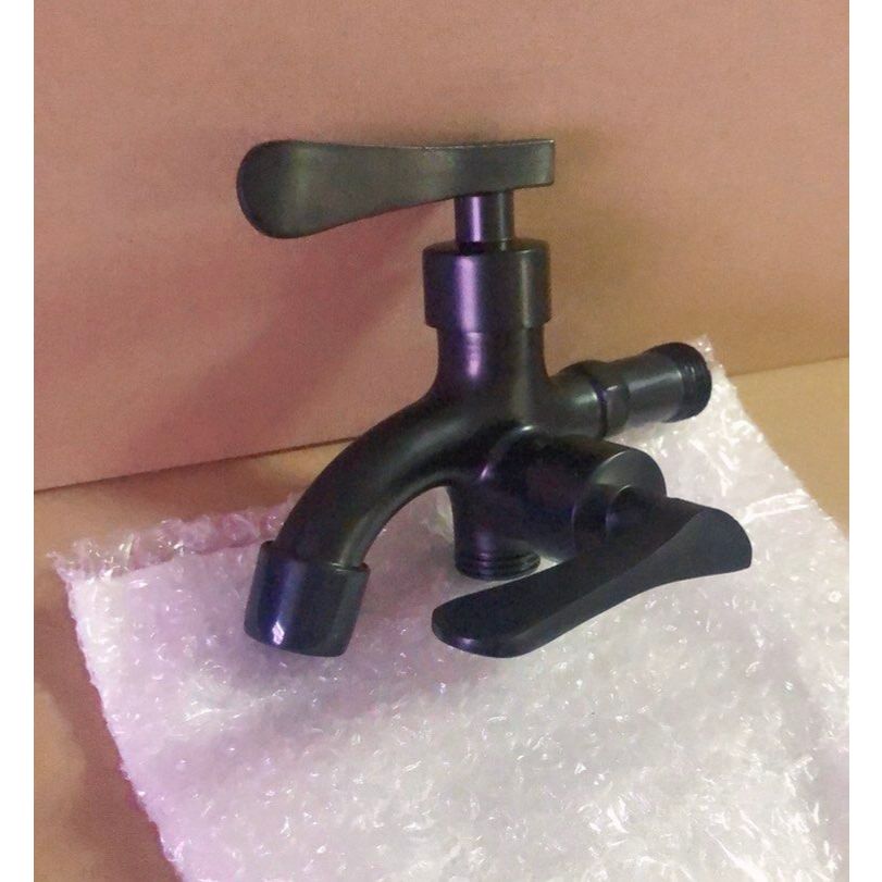 2 Way tap black / Matte black 2 way tap | Shopee Singapore