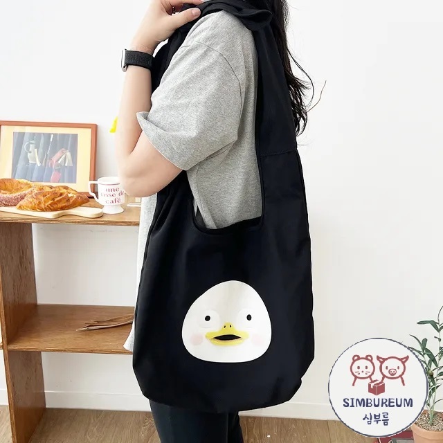 [Pengsoo] Korea Cartoon Character Penguin Pengsoo Adjustable Eco Bag ...
