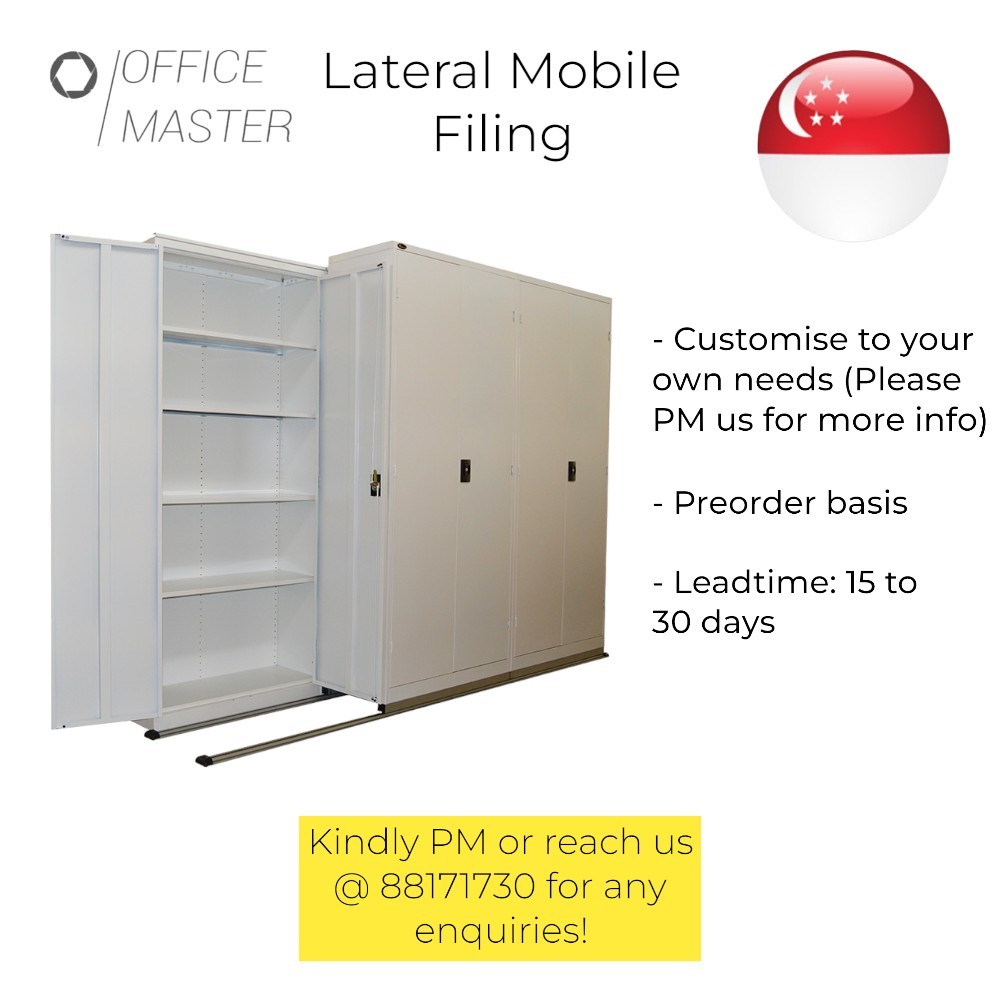 Compactus - Lateral Mobile Filing System | Shopee Singapore