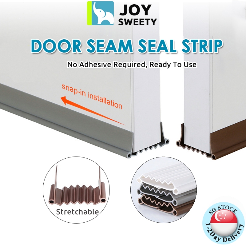 🇸🇬Door Bottom Gap Seal Strip Blocks out Insects Dust and Noise ...