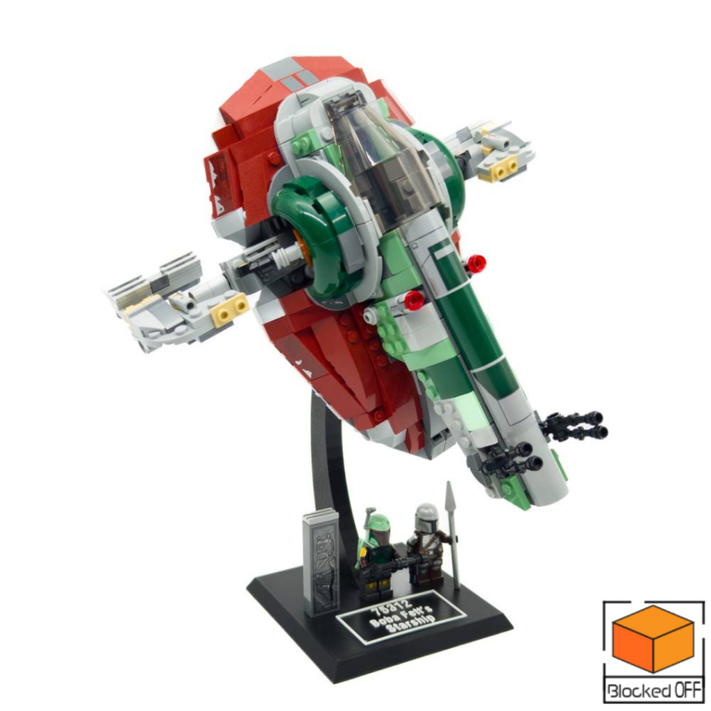 Display Stand for Lego Star Wars Boba Fett’s Starship / Slave-I Tall ...