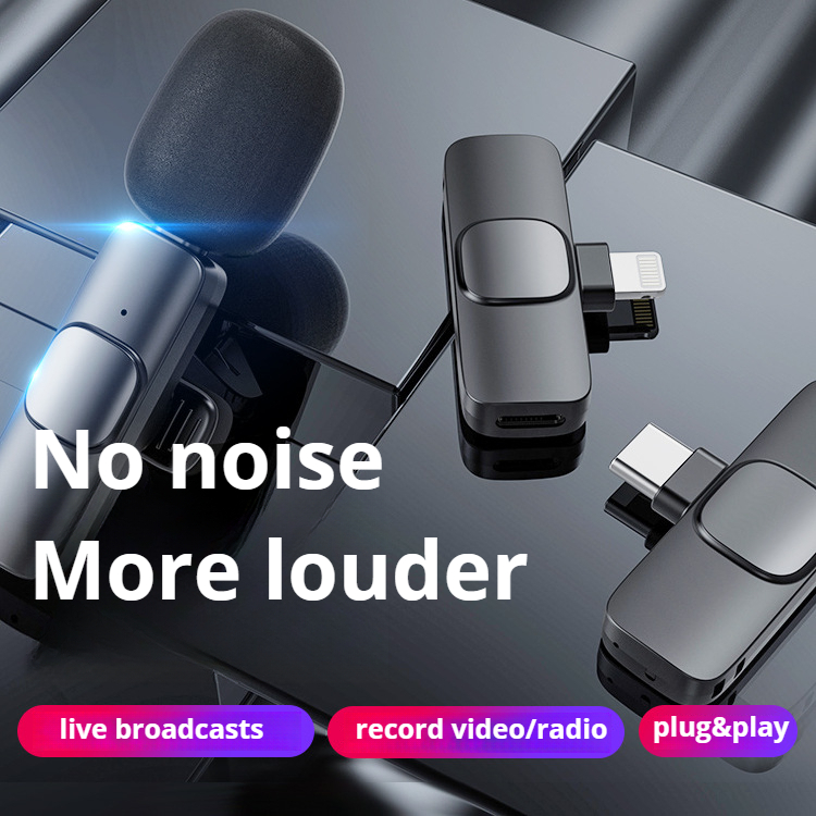 SG Wireless Lavalier Microphone TikTok Short Video Outdoor Live ...