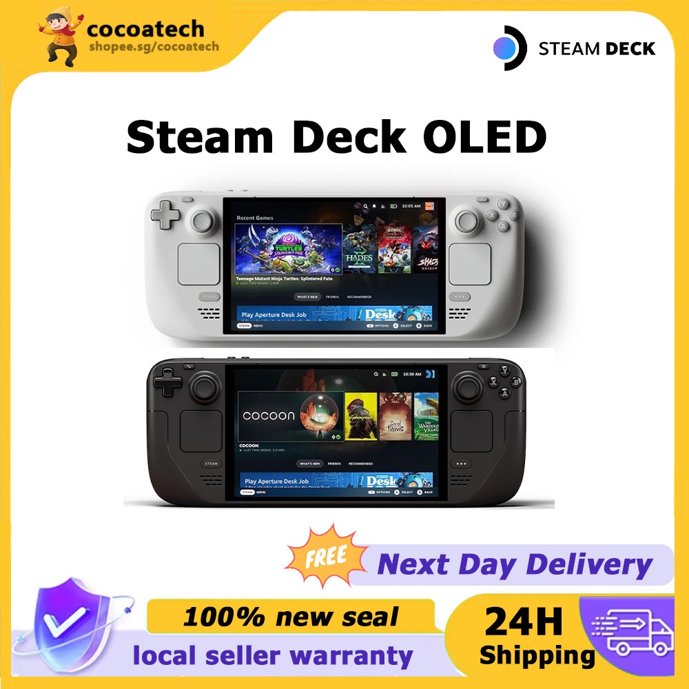Steam Deck OLED White Limited Edition 1TB Steamdeck Gaming Console/7.4 ...