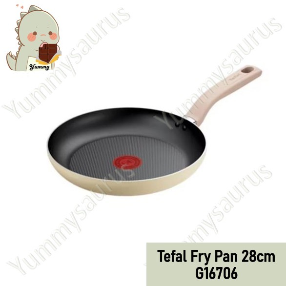 [Ready Stock] Tefal Daisy Frypan 28cm with Titanium Non-stick Coating | Shopee Singapore
