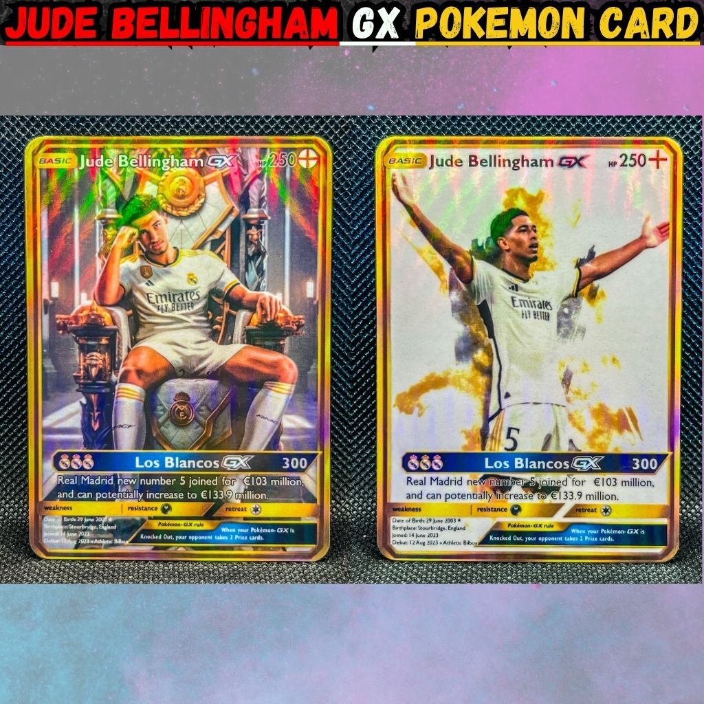 Real Madrid: Jude Bellingham GX Pokemon Card | Shopee Singapore