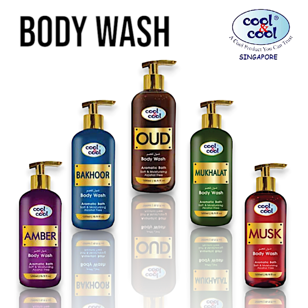 COOL & COOL ARABIAN BODY WASH (ANTI BACTERIAL AND ALCOHOL-FREE ...