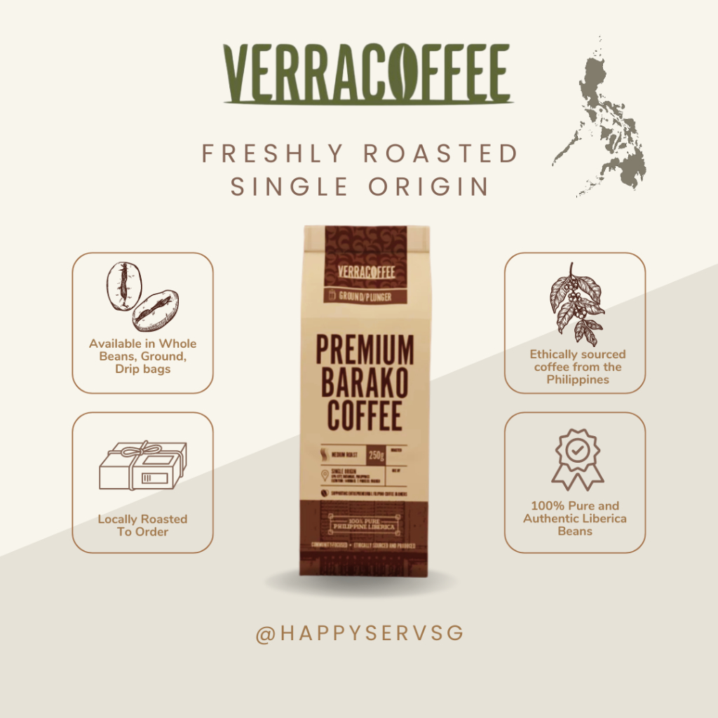 VerraCoffee Freshly Roasted Barako Drip Coffee | Shopee Singapore