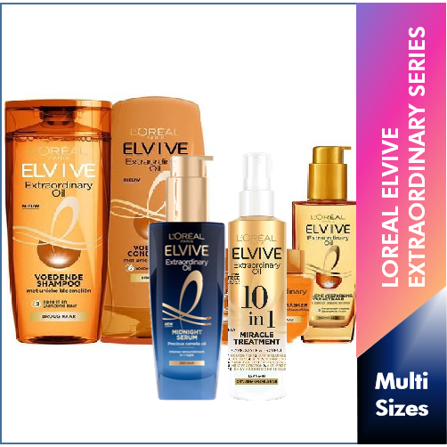 LOreal Elvive Elseve Extraordinary Oil Shampoo/ Mask / Conditioner ...