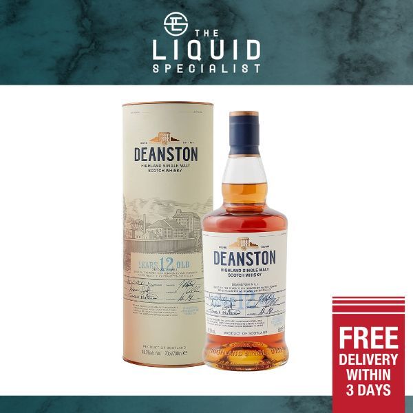 Deanston 12 Year Old Highland Single Malt Scotch Whisky - 70cl | Shopee ...