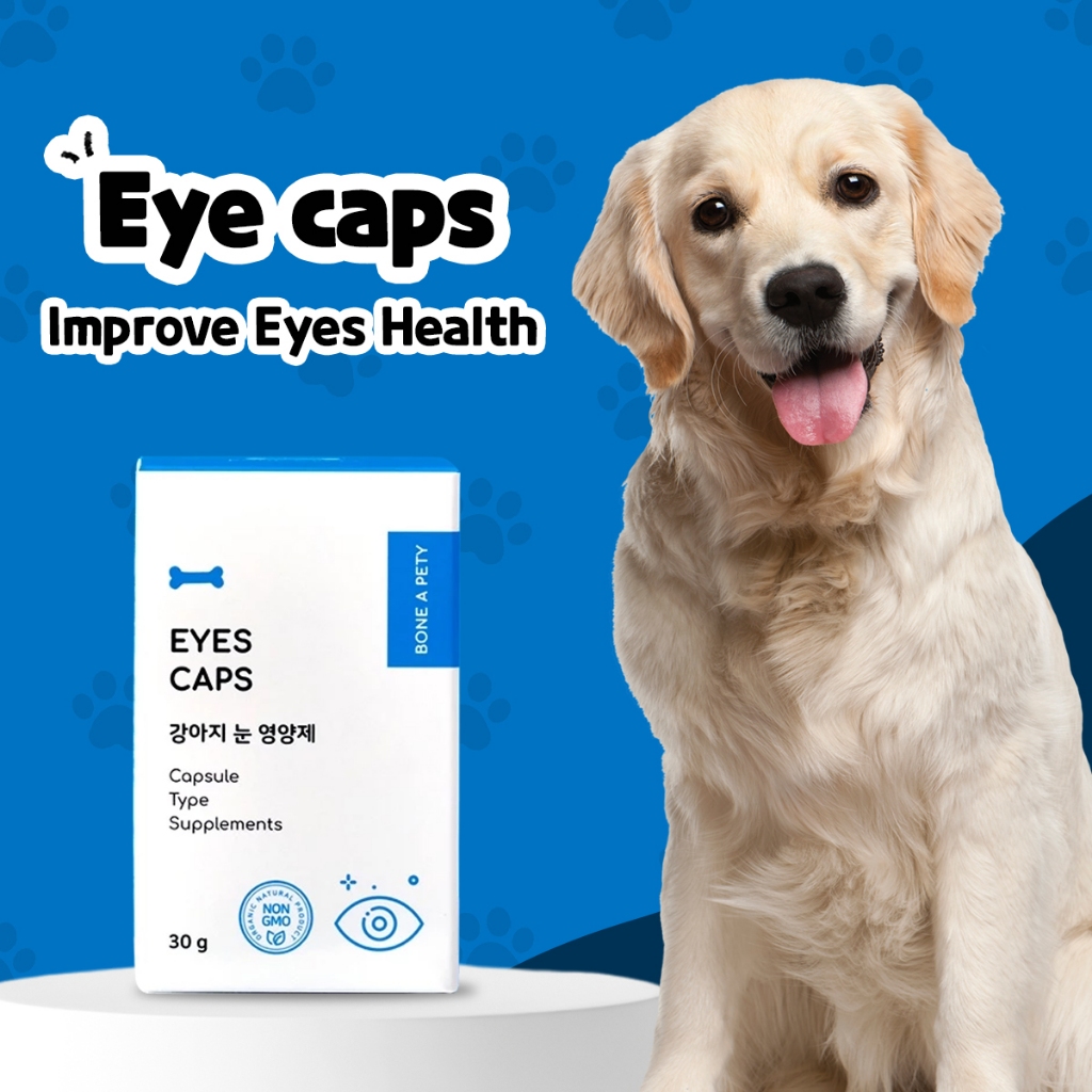 BONEAPETY KOREA Dog Supplements for Eye and Cataract Health Eyes Caps ...