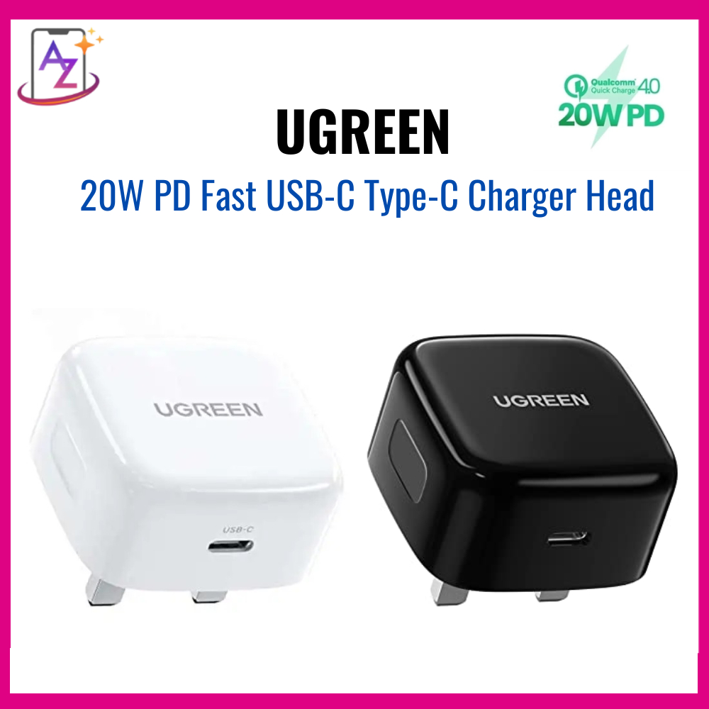 UGREEN 20W PD Fast USB-C Type-C Charger Head - Brand new with Fast SG ...
