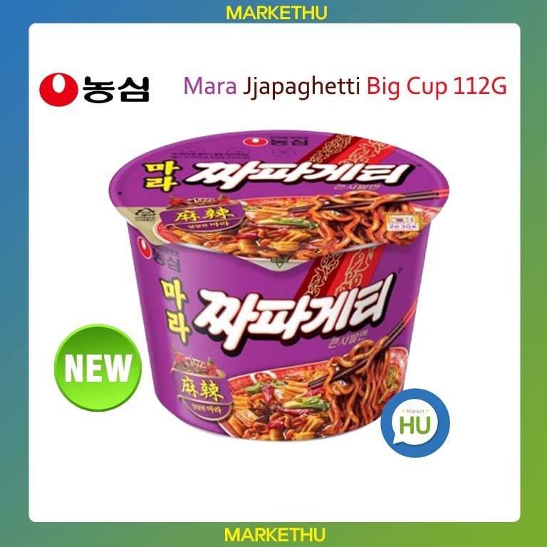[Nongshim] Mala Jjapaghetti Big Cup 112G/Korean Ramen | Shopee Singapore