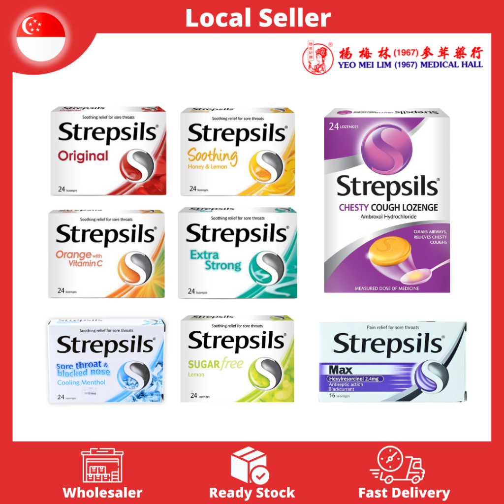 STREPSILS 24 Lozenges | Candy | Sweets | Snacks | Shopee Singapore
