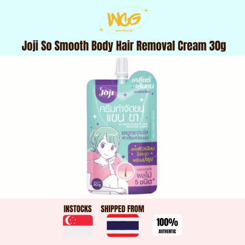 Joji So Smooth Body Hair Removal Cream 30g | Shopee Singapore