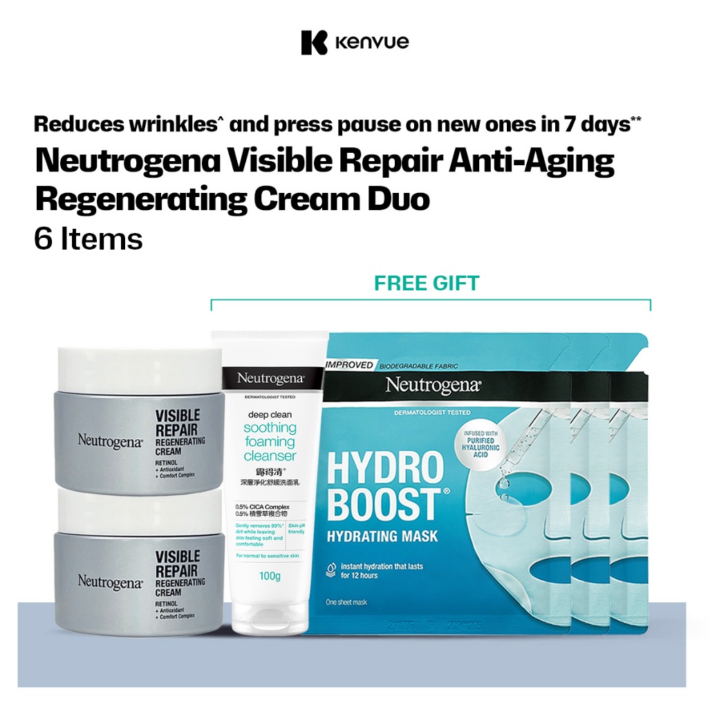 [NEW] Neutrogena Visible Repair Retinol Anti-aging Regenerating ...