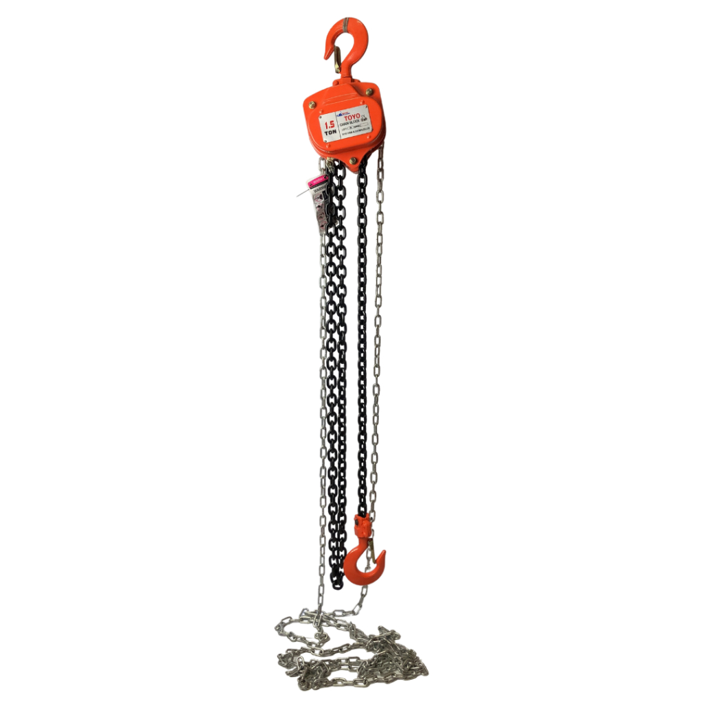 [SG STOCK] TOYO CHAIN BLOCK MANUAL LIFTING CHAIN HOIST 0.5 TON - 5 TON ...
