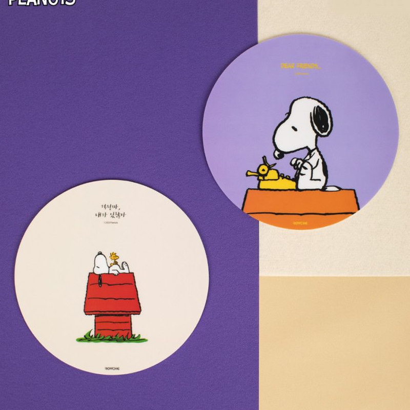 Peanuts Snoopy Charlie Brown Non-slip Mouse Pad Desk Mat Table ...