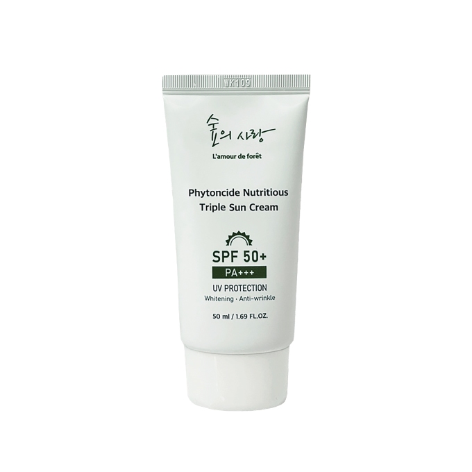 Korea Forest Love PHYTONCIDE NUTRITIOUS TRIPLE SUN CREAM SUNSCREEN SUN ...