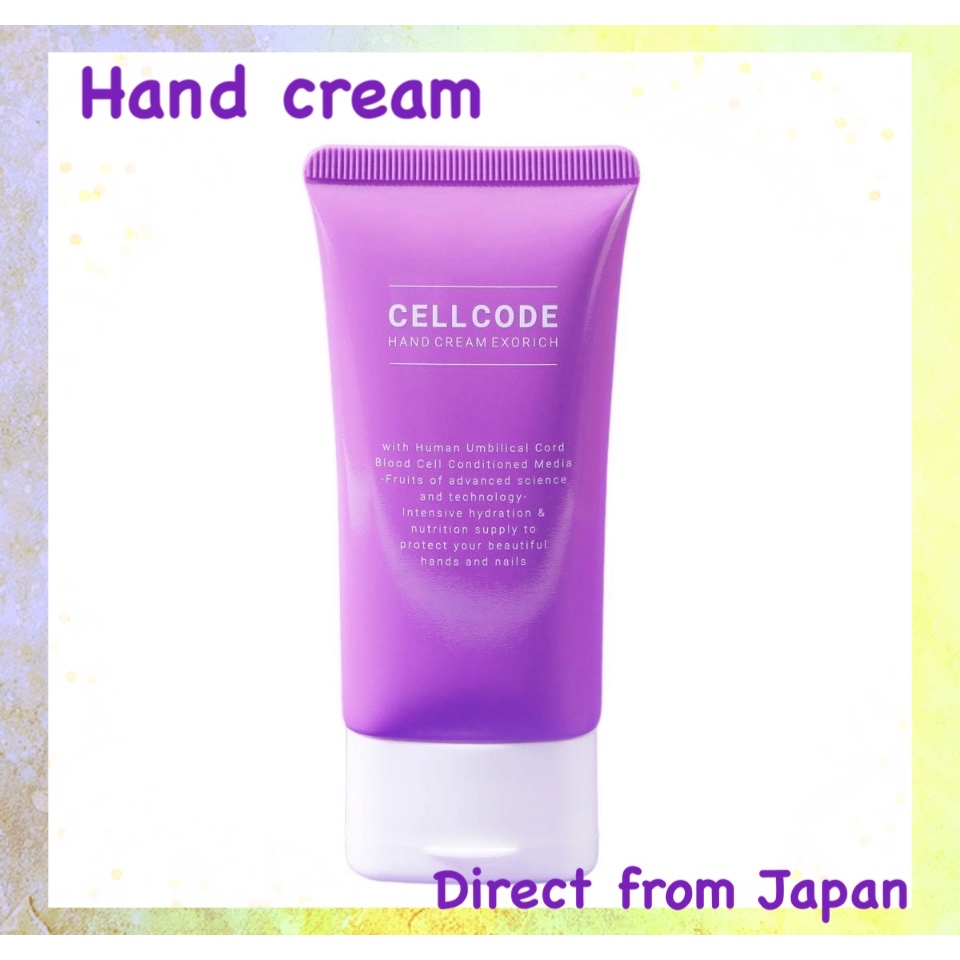 [New] Cellcode Hand Cream Exorich 50g shipped directly from Japan | Shopee Singapore