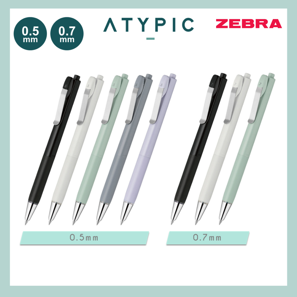 Zebra Blen U Oil Based Ballpoint Pen (0.5mm/ 0.7mm) | Shopee Singapore