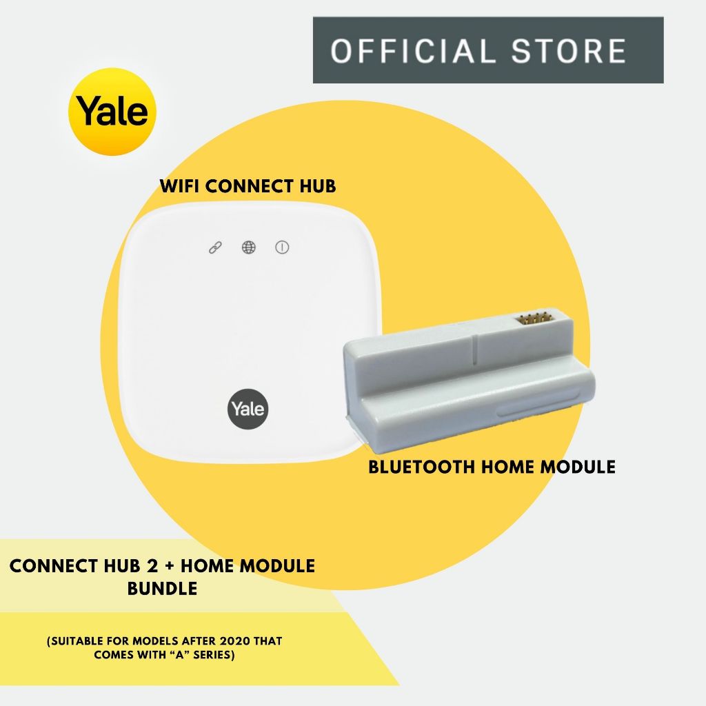 Yale Connect Hub 2 + Yale Home Module Bundle (Pls check with us on the ...