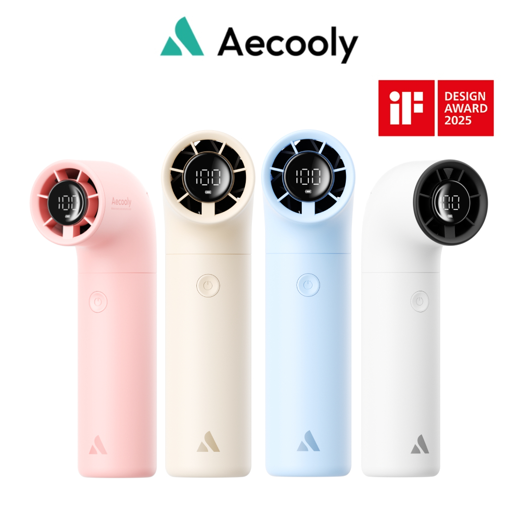Aecooly Aero Handheld Mini Fan | USB Rechargeable | 15000 RPM High ...