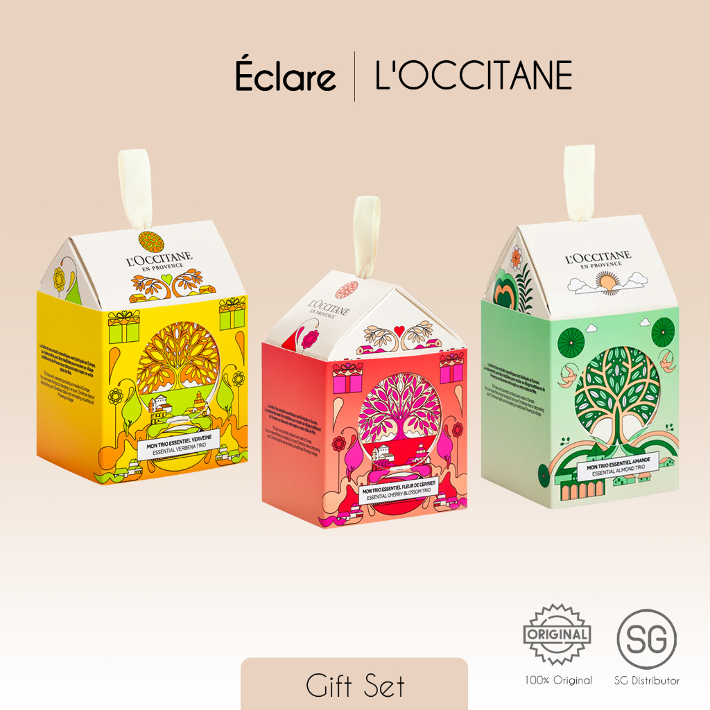 L'Occitane Essential Trio Gift Set | Shopee Singapore