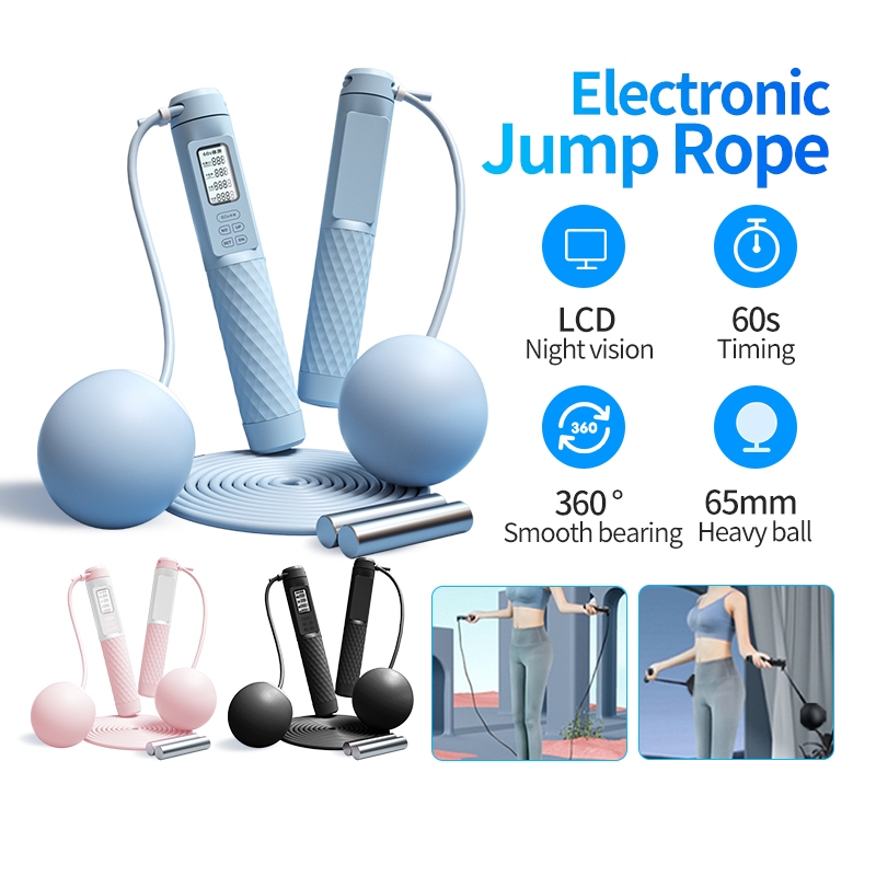 【SG Seller】Smart Skipping Rope Cordless Ropeless Jump Ropes Skip Rope ...