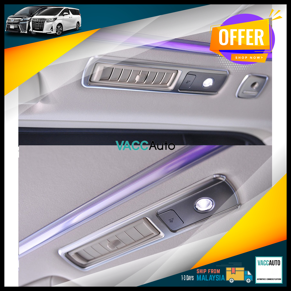 Toyota Vellfire / Alphard 30 Series Roof Aircond Air Cond Silver Lining ...