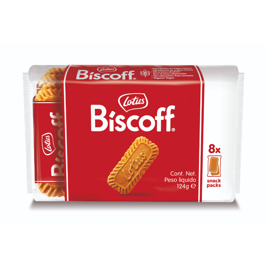 Lotus Biscoff Caramelised Biscuit Cookie (16x124g) | Shopee Singapore