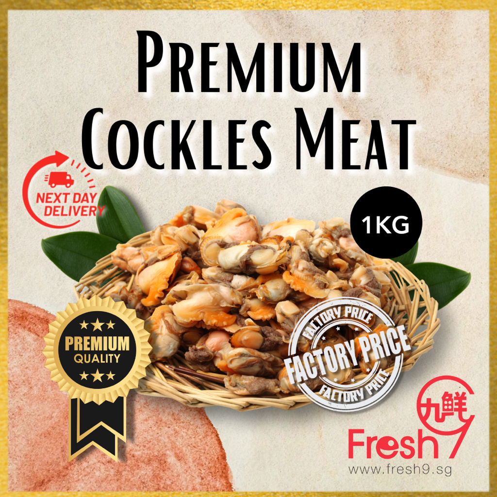 [Fresh9] Premium Cockles Meat (1kg/Pkt) Seafood Malaysia | 血蛤肉 | Shopee ...