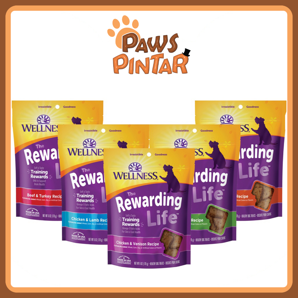 Wellness WellBites Dog Treats 6oz (5 Flavors) | Shopee Singapore