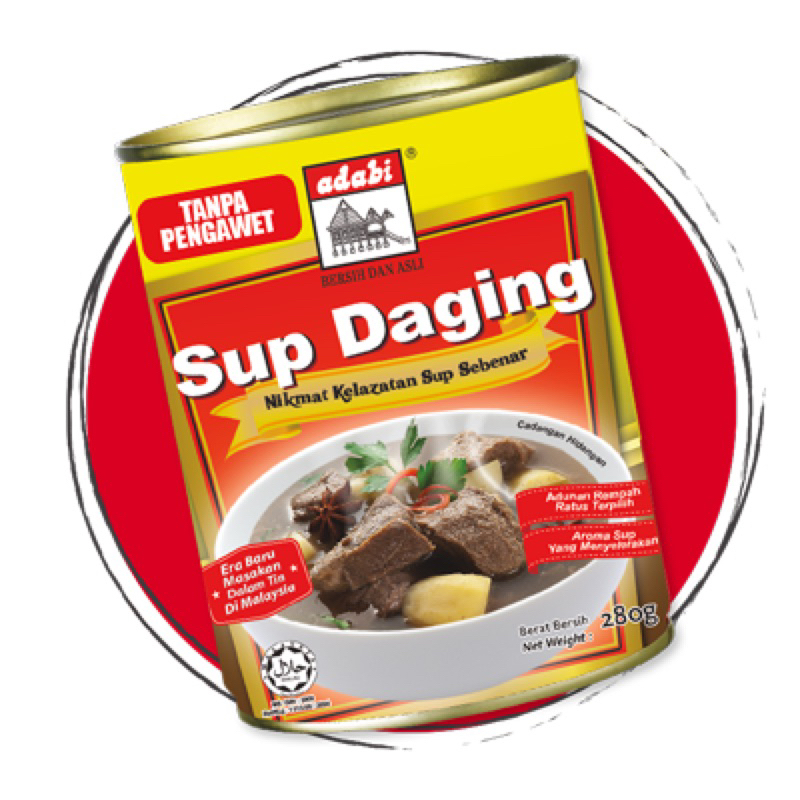 (LOCAL SG INSTOCK) Adabi Ready To Eat Canned Food - Ribs Soup / Mutton ...