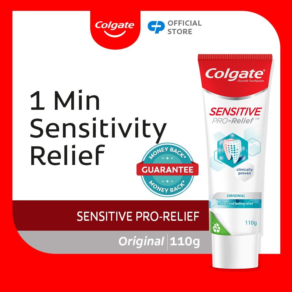 Colgate Sensitive Pro Relief Original Toothpaste 110g | Shopee Singapore