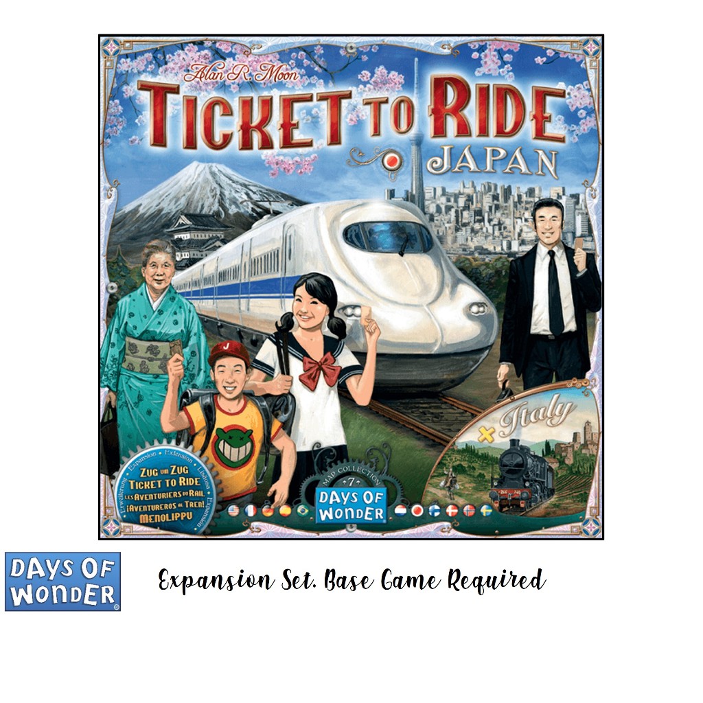 Ticket To Ride: Japan & Italy Expansion | Shopee Singapore