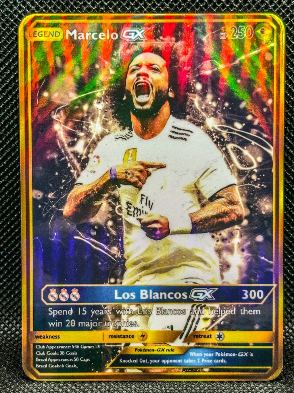 Real Madrid: Marcelo GX Pokemon Card (Legend) | Shopee Singapore