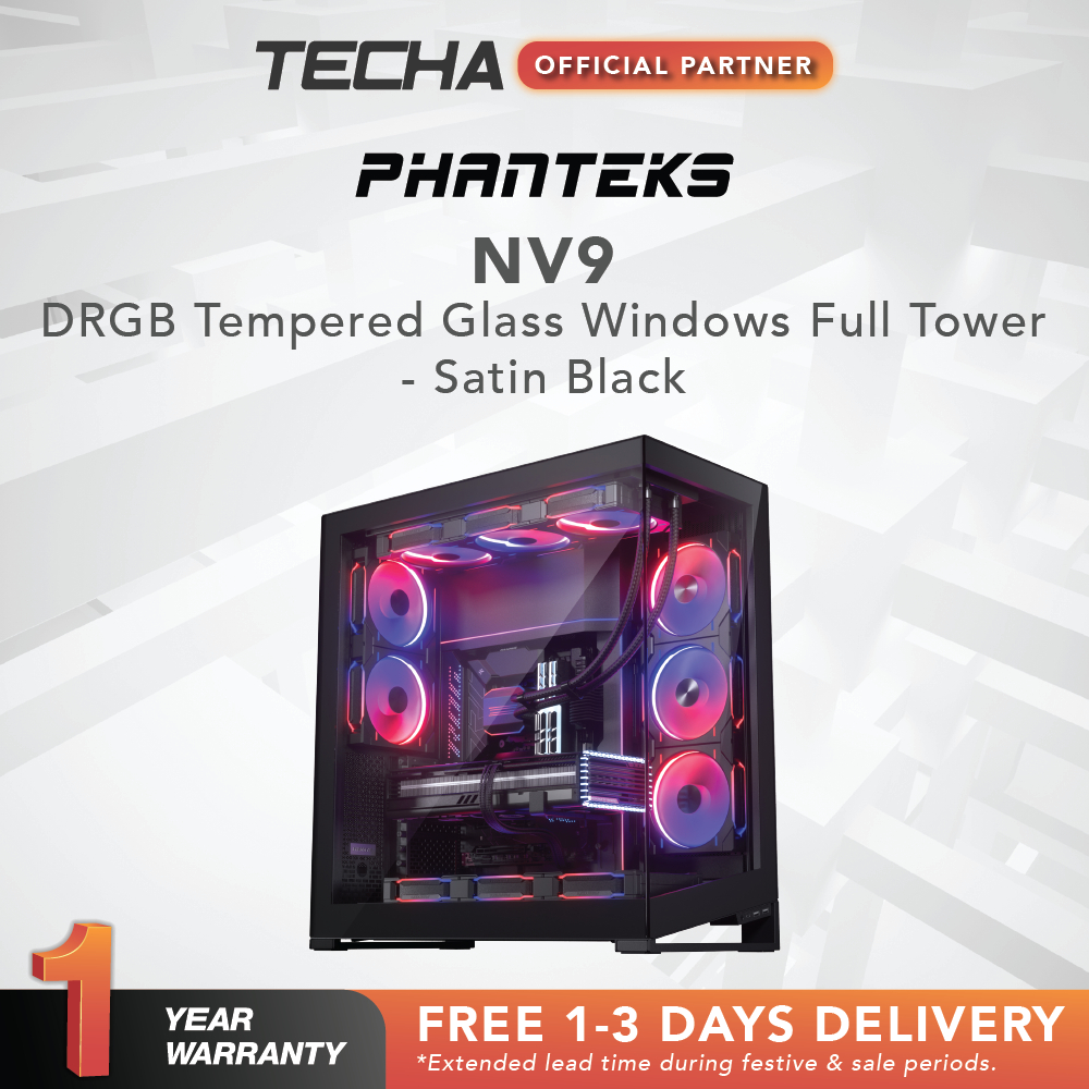 [FREE NEXT DAY] Phanteks NV9 | DRGB | Tempered Glass Windows | Full ...