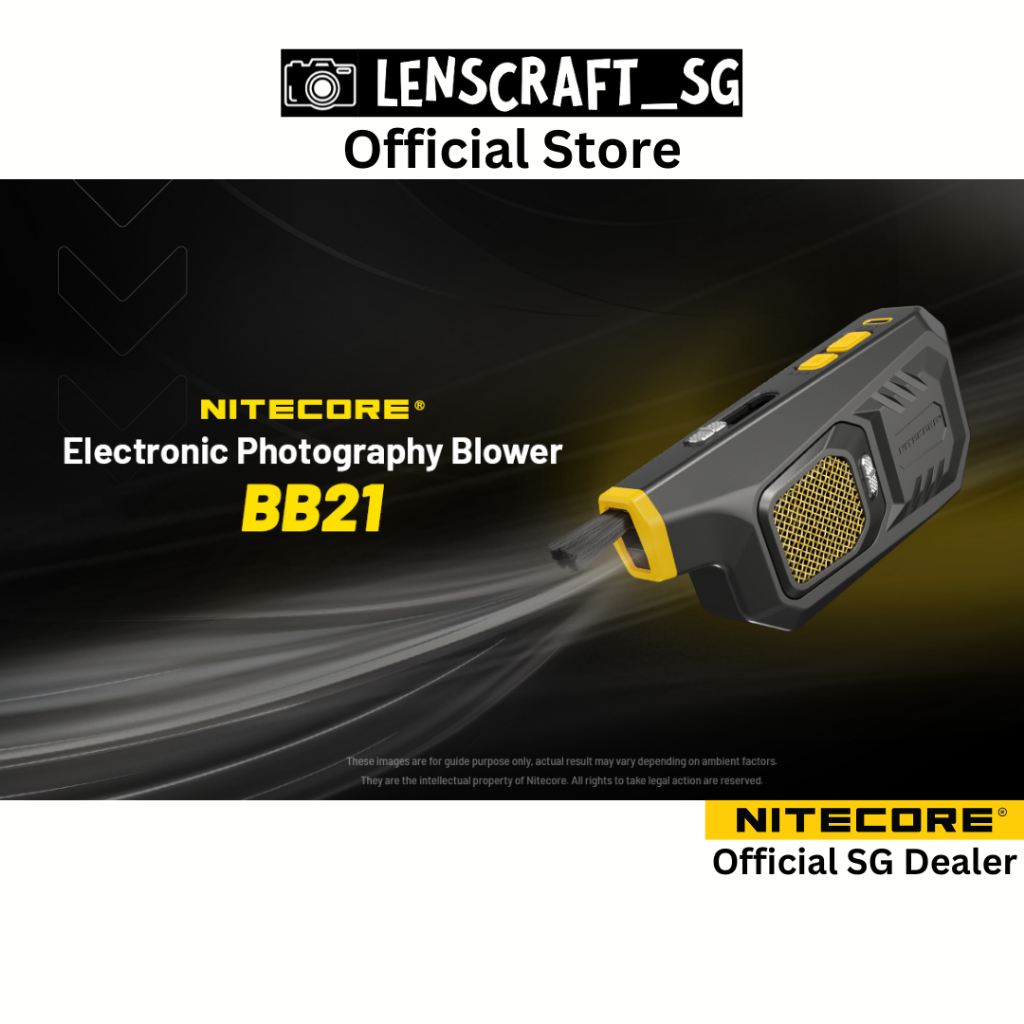 Nitecore BB21 Rechargeable Air Duster for Cameras and Electronics ...