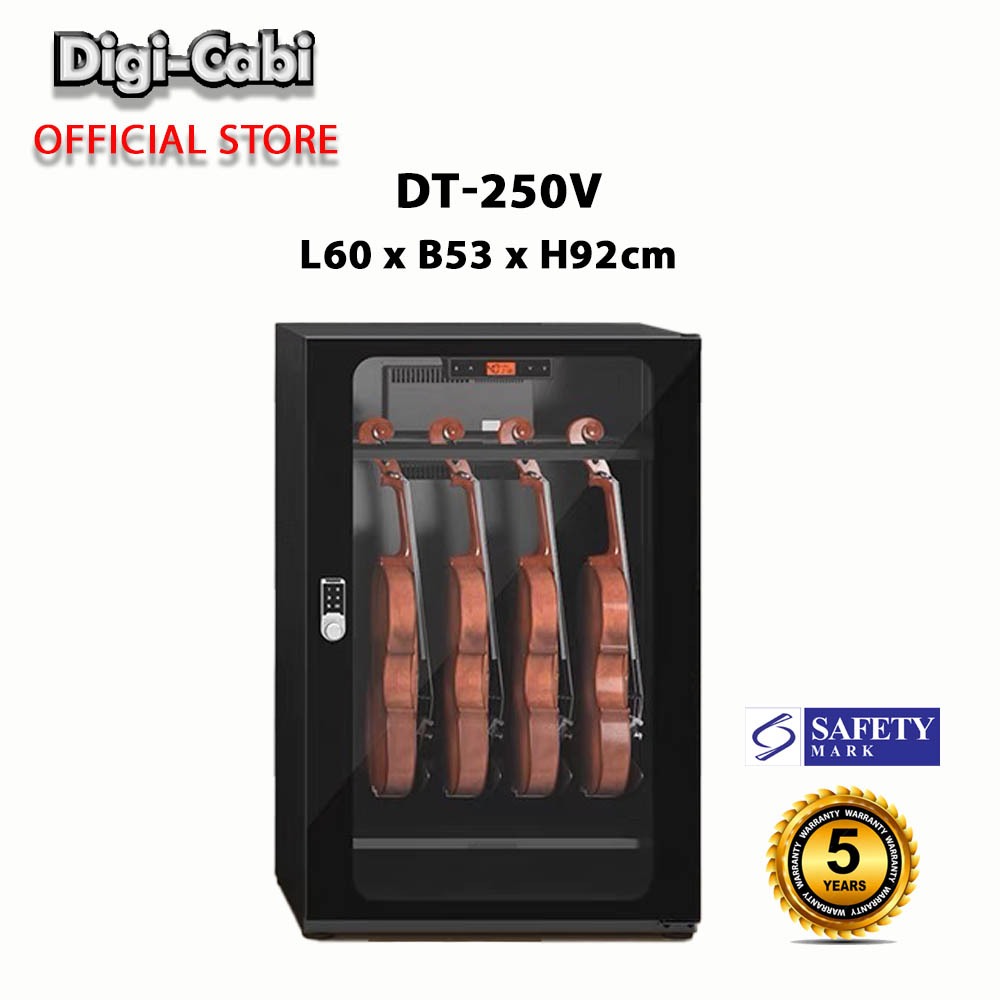 Digi-Cabi DT-250V Violin Dry Cabinet (Free Digital Lock) | Shopee Singapore
